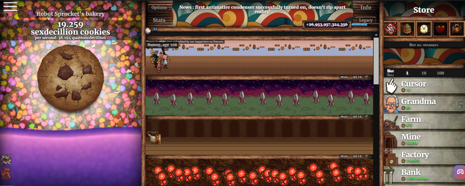 ULTIMATE INVESTMENT STRATEGIES FOR COOKIE CLICKER SUCCESS! – Cookie Clicker